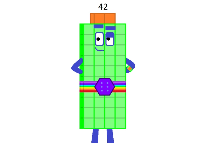 I Made 42 From Numberblocks In MS Paint | Fandom