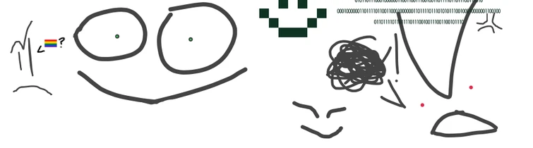 I was bored so I decided to try to draw wacky faces. | Fandom