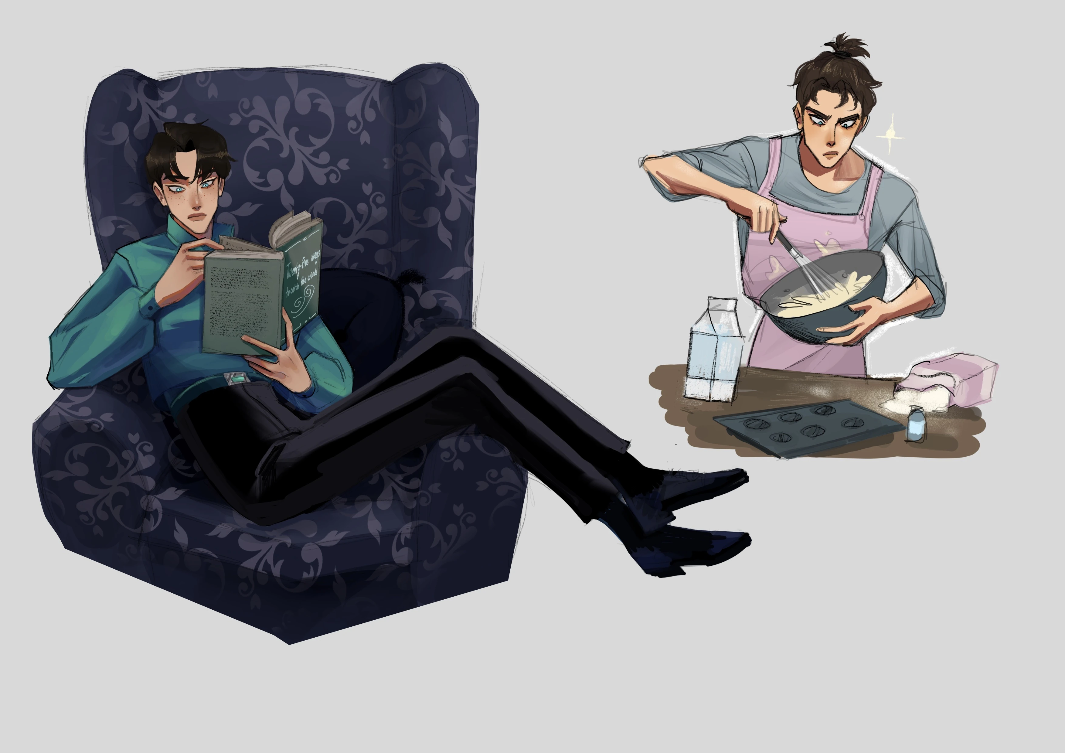 Meet Fitzy - art by my sister | Fandom