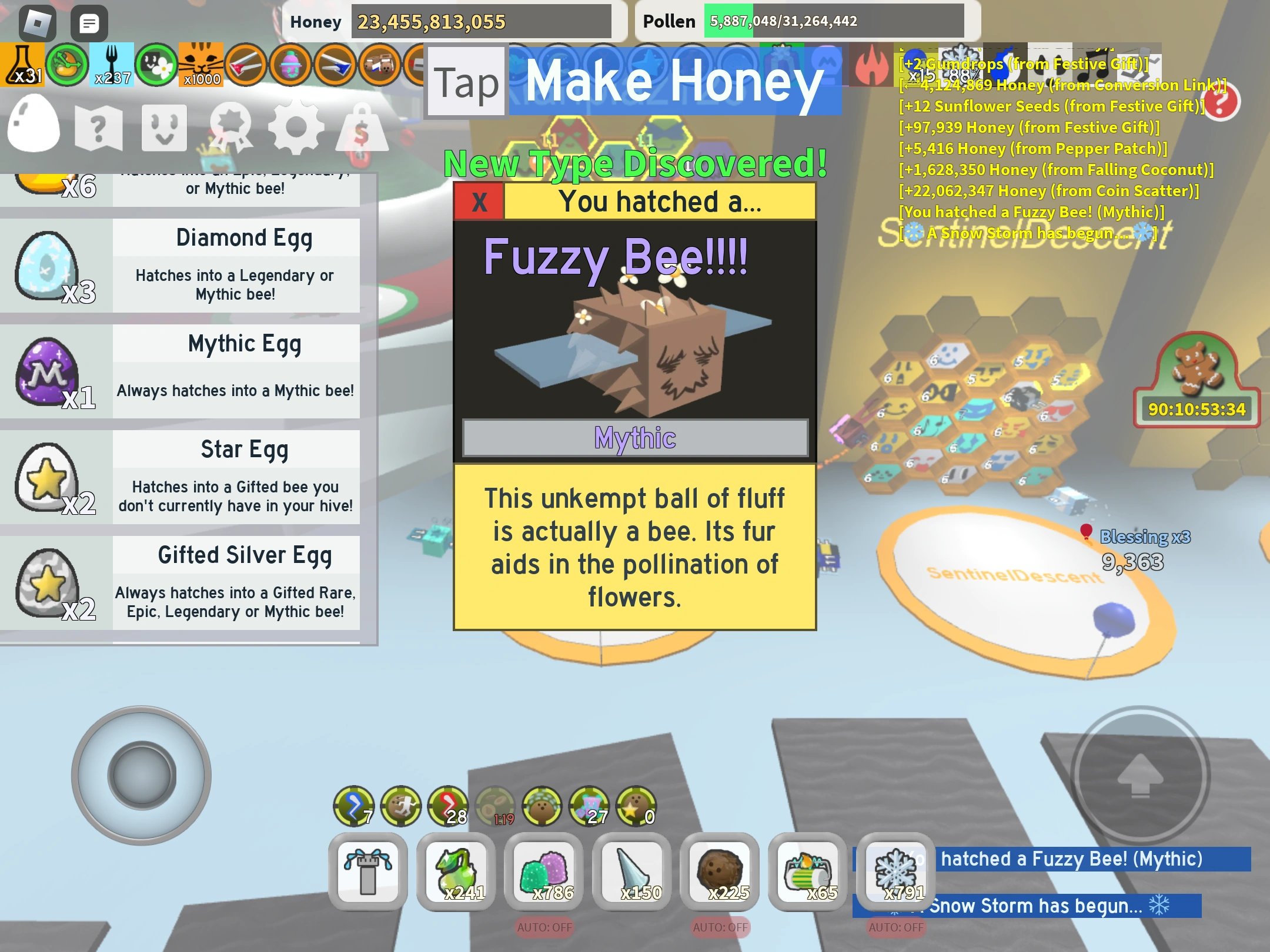 What’s up gang, Xx_BeeSwarmPro_xX here to inform you that I just got my own fuzzy bee | Fandom