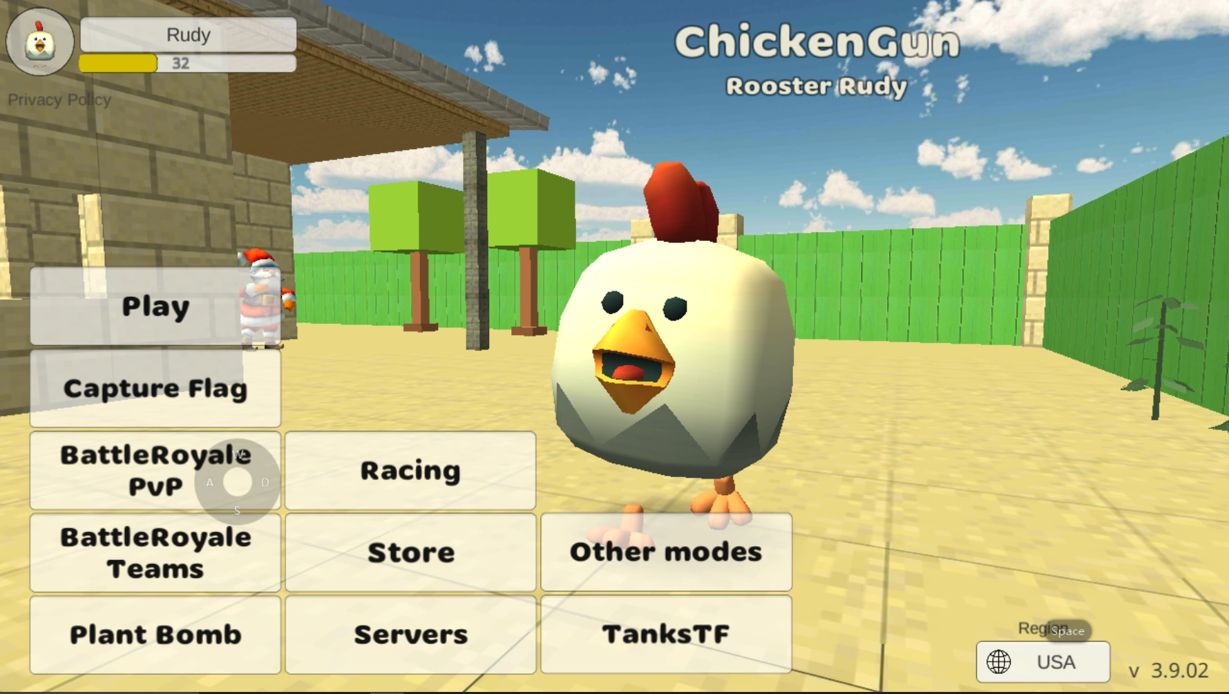 not only it's possible to be armless in old chicken gun, you can also ...