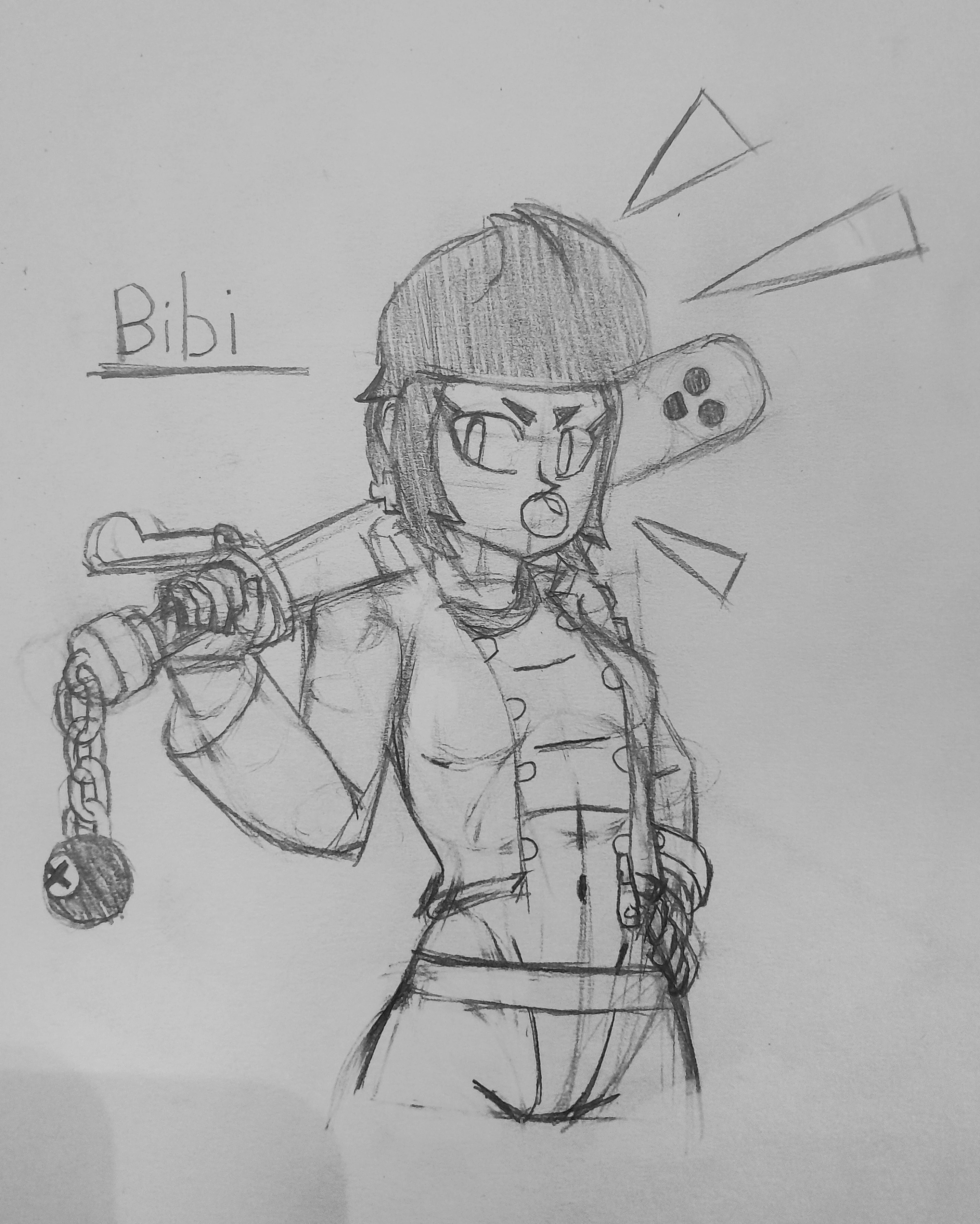My Sketch Of Bibi For My New Sketchbook | Fandom