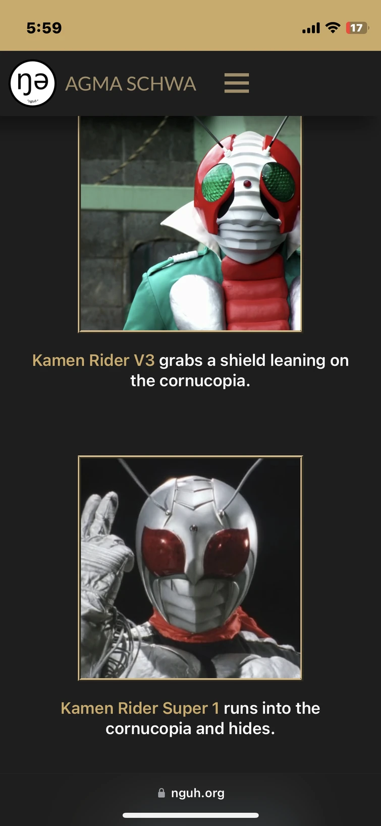 I put the 10 legendary Showa riders in the Hunger Games simulator and ...