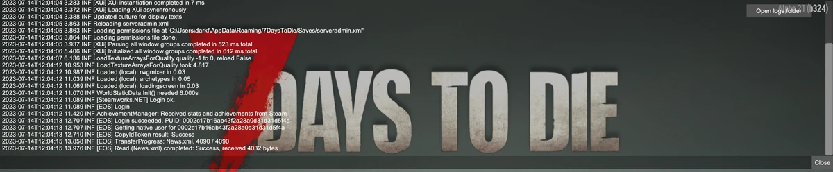 Консольные команды | 7 Days to Die вики | Fandom