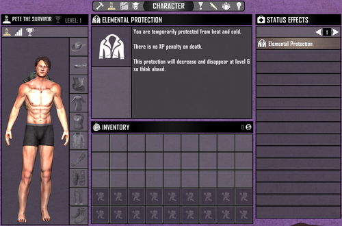 Charakter Bildschirm – Offizielle 7 Days to Die Wiki