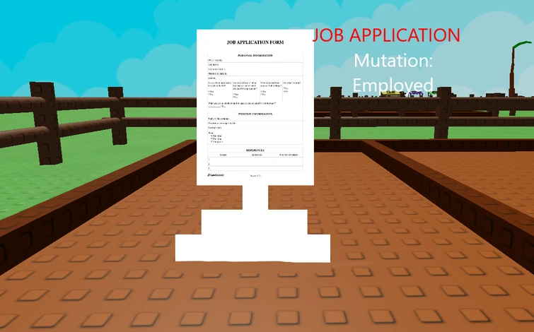 JOB APPLICATION SEED | Fandom