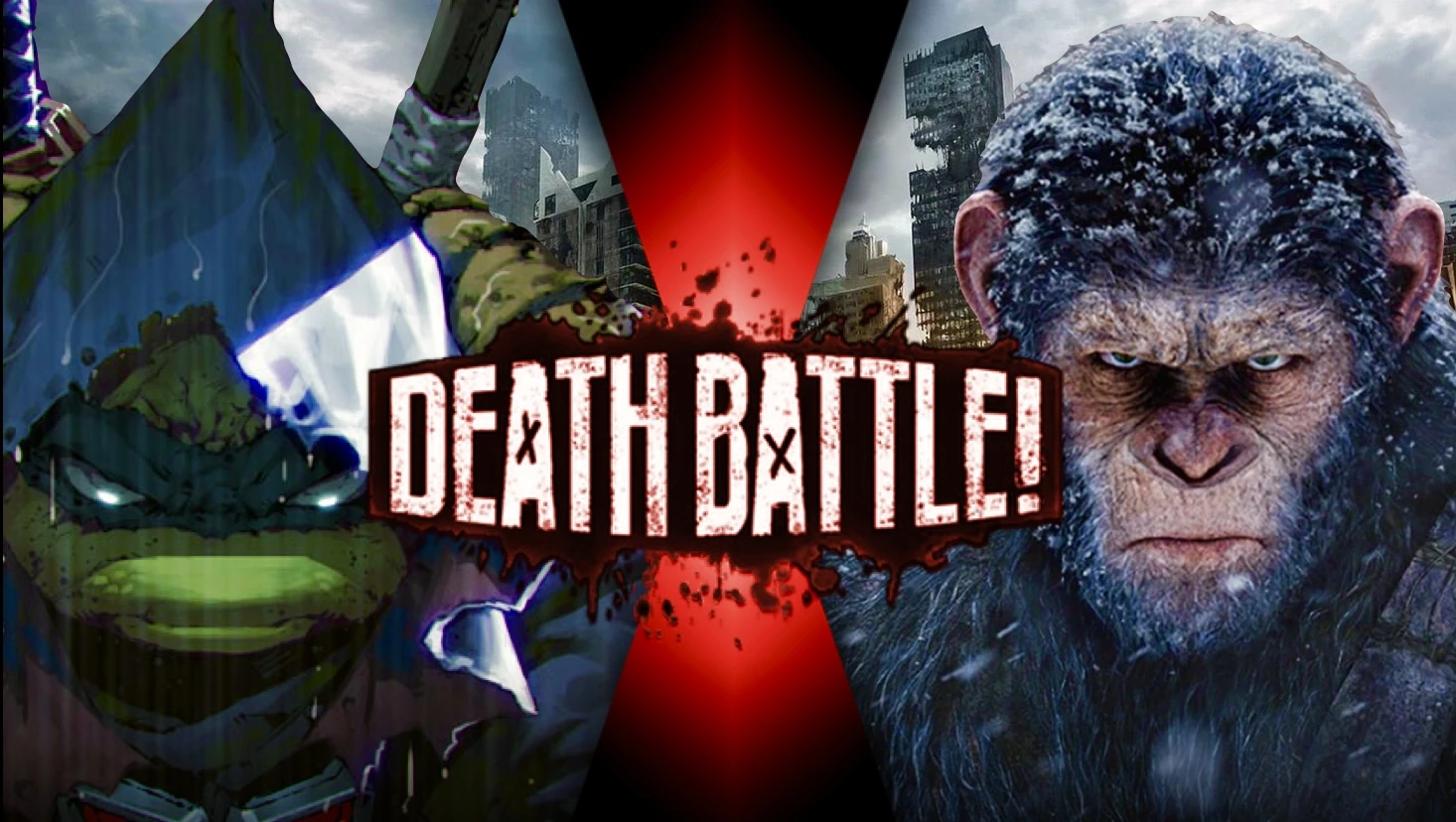 The Last Ronin vs Caesar (TMNT vs Planet of The Apes) | Fandom