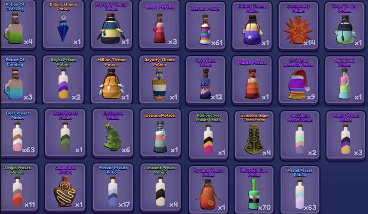SELLING ELEMENT POTIONS + THEME POTIONS | Fandom