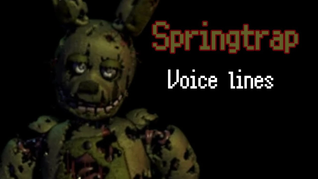 I tried to do Springtrap’s voice | Fandom