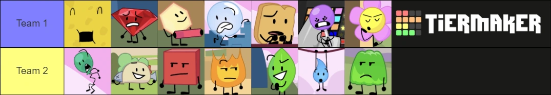 BFB voting 1 | Fandom