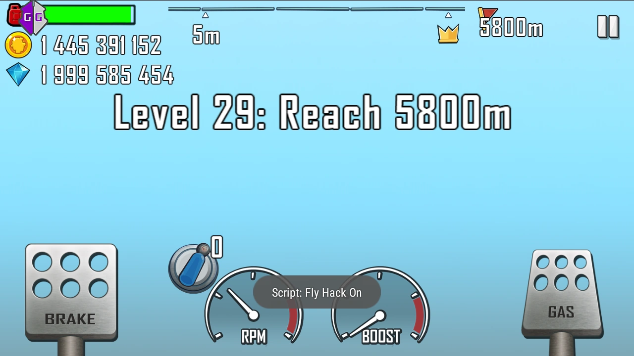 I tried fly hack in HCR1...... | Fandom