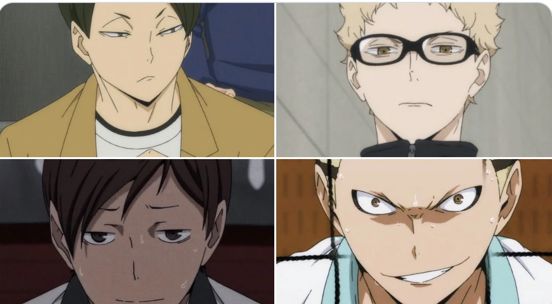 put these four haikyuu characters in a room together, who’s coming out ...