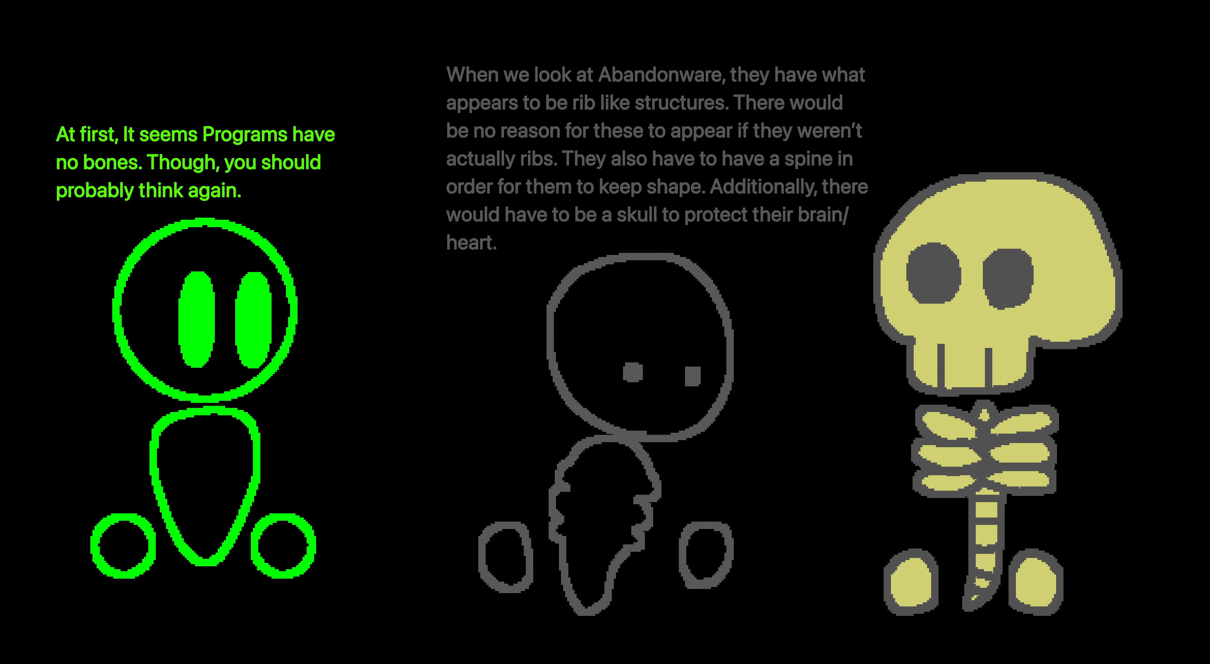 Program Anatomy #01 Skeletal Structure. | Fandom