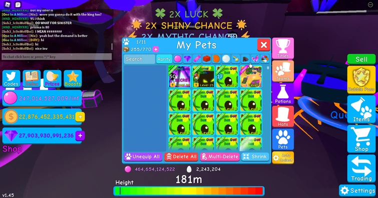 Discuss Everything About Bubble Gum Simulator Wiki | Fandom