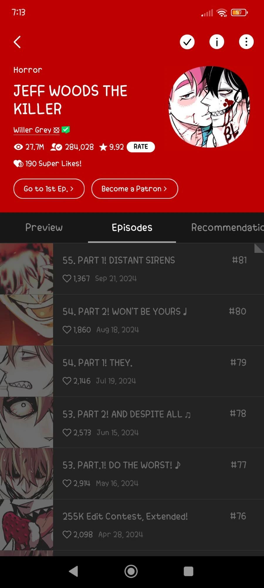 Have you guys read Jeff woods the killer by Willer Grey | Fandom