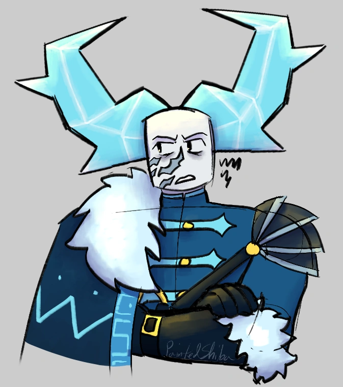 frozen halberd doodle | Fandom