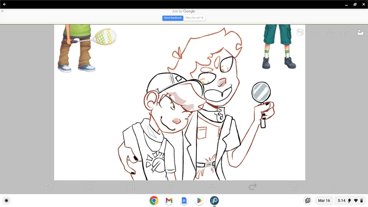 progress on the drawing of Jack & Toby | Fandom