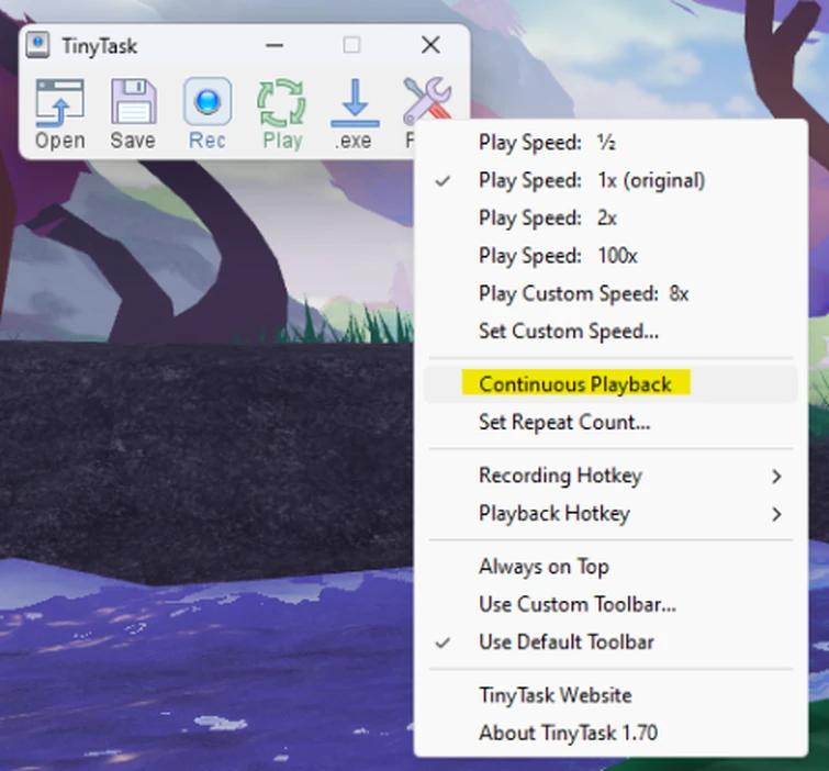 How to fish afk with Tiny-Task.exe | Fandom