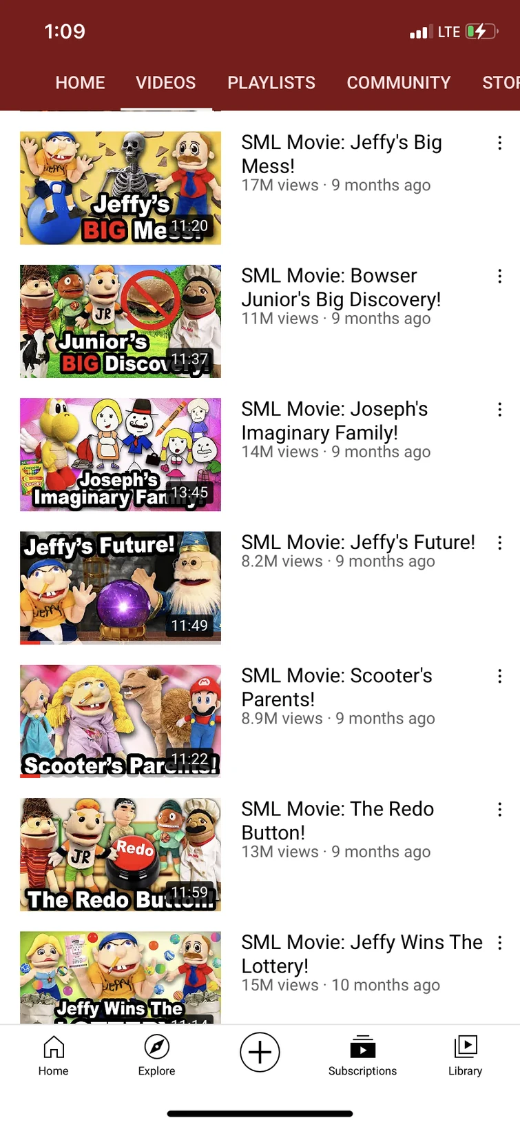 Wave 3 of The New SML Puppet Thumbnails Has Arrived on SBL | Fandom