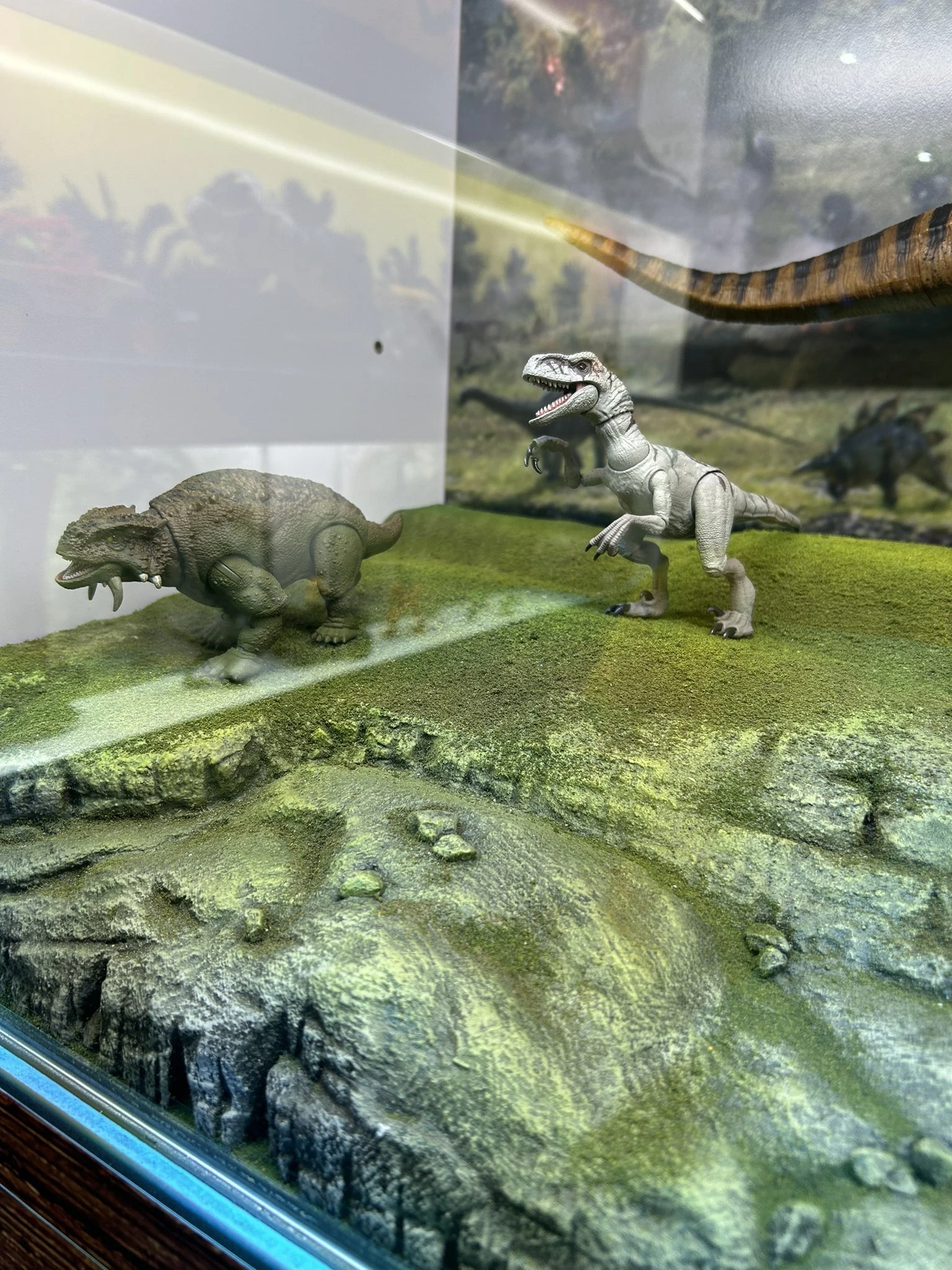 Hammond collection atrociraptor ghost and scutosaurus | Fandom