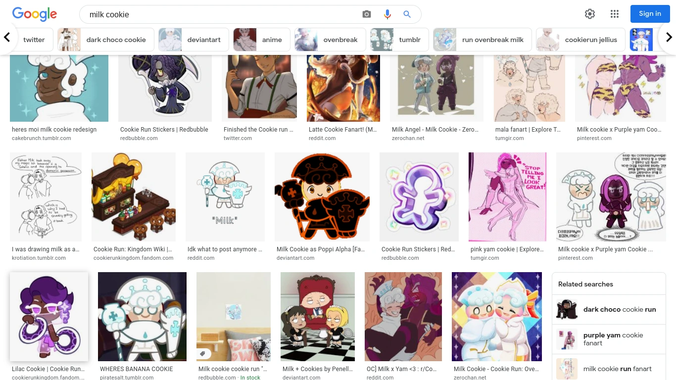 mhm yes that is milk cookie | Fandom