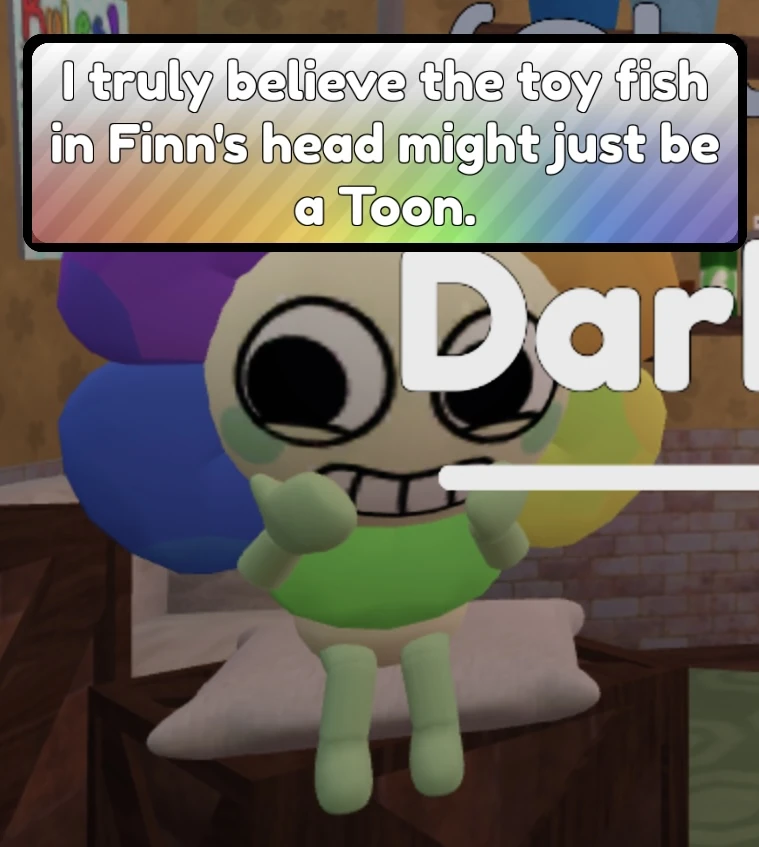 Dandy thinks Finn’s toy fish is a toon? | Fandom