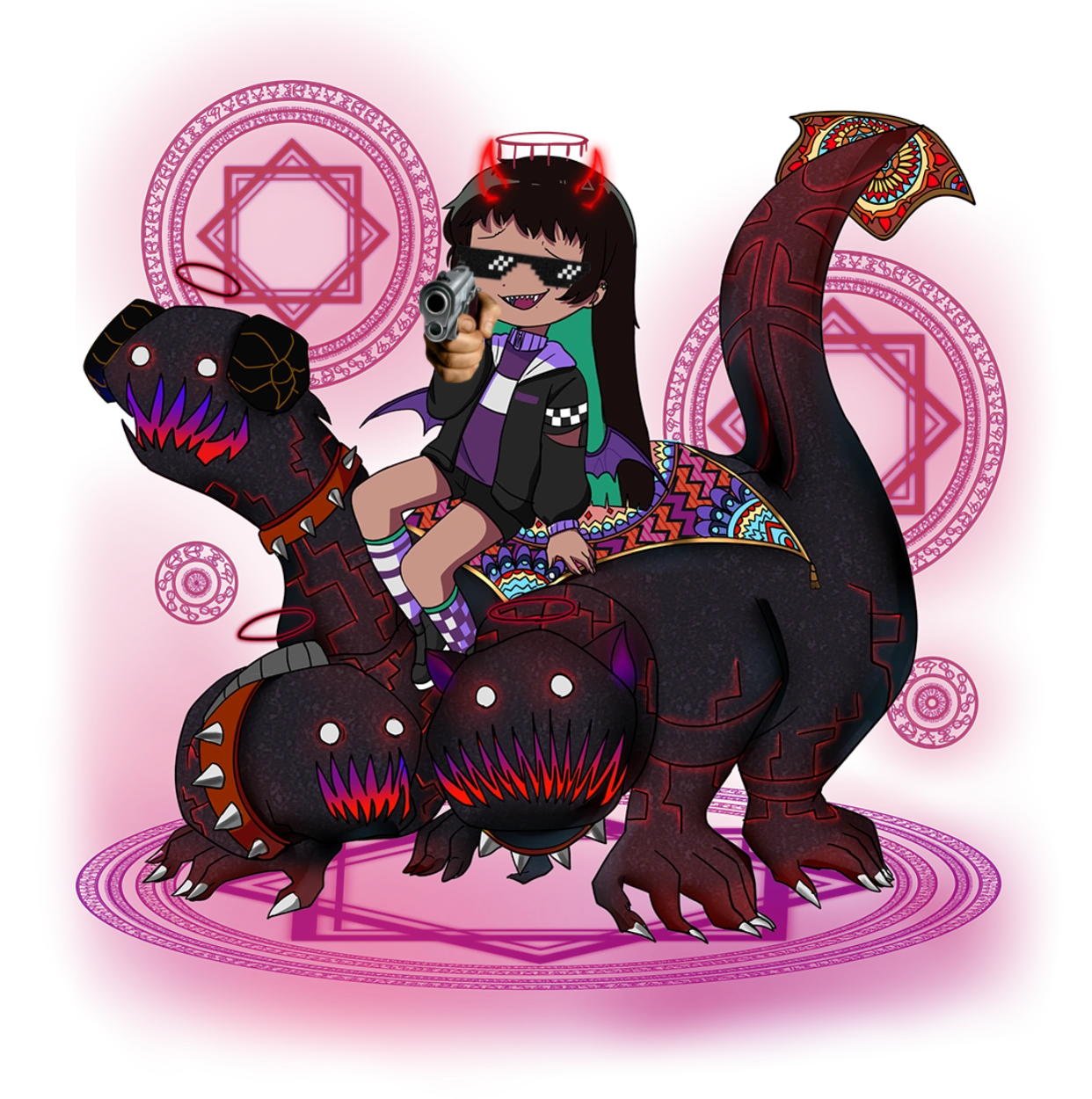 POV: Your being a bada_ With Meguna | Fandom