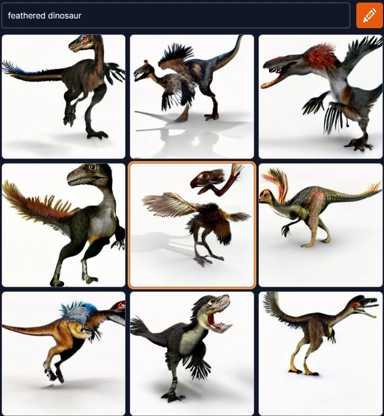 AI generated Feathered Dinosaurs | Fandom