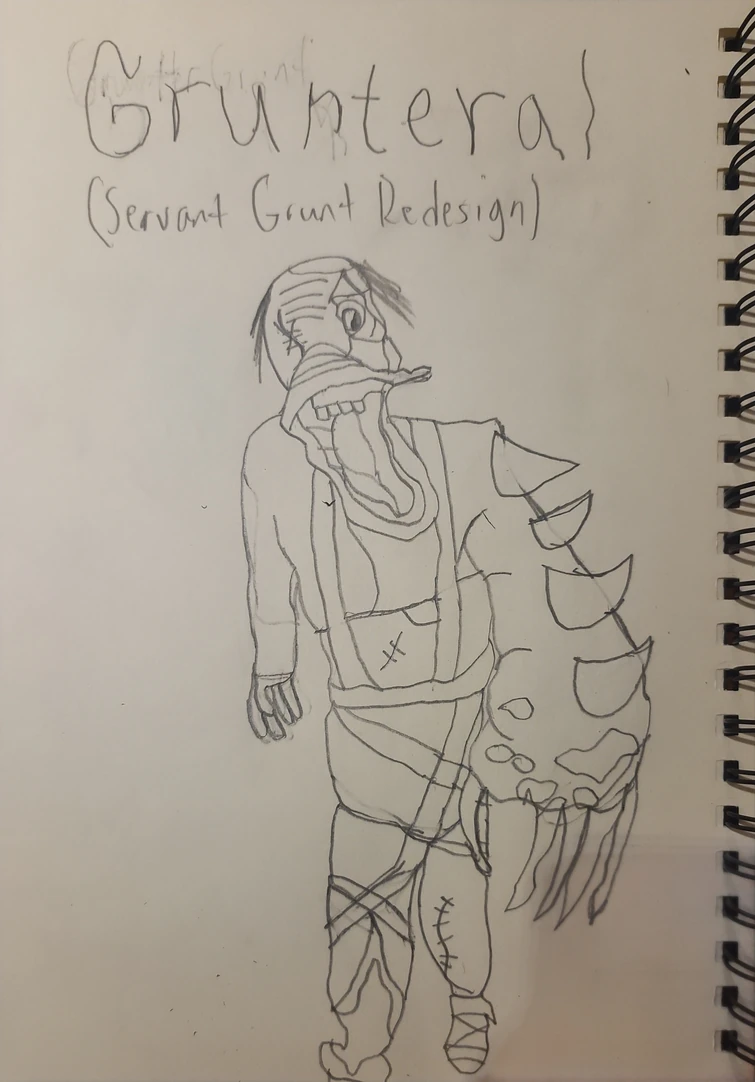 Grunteral Concept (Servant Grunt Redesign) | Fandom