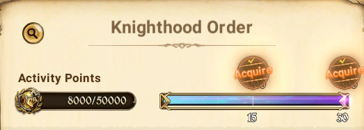 Knighthood Order System | Seven Deadly Sins: Grand Cross Game Wiki | Fandom