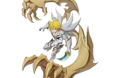 how to draw demon king meliodas