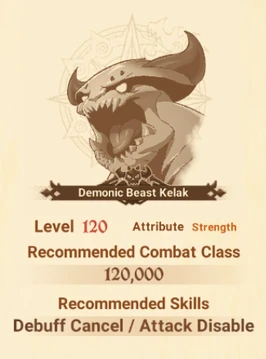 Demonic Beast Kelak | Seven Deadly Sins: Grand Cross Game Wiki | Fandom