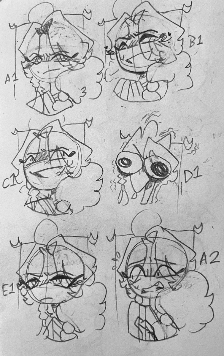 Expression drawings from an expression chart | Fandom