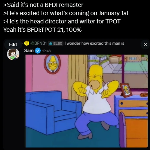 BFDI:TPOT 21 likely coming out on January 1st | Fandom