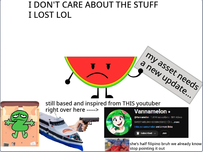 the only good vannamelon fanart i can make so far | Fandom