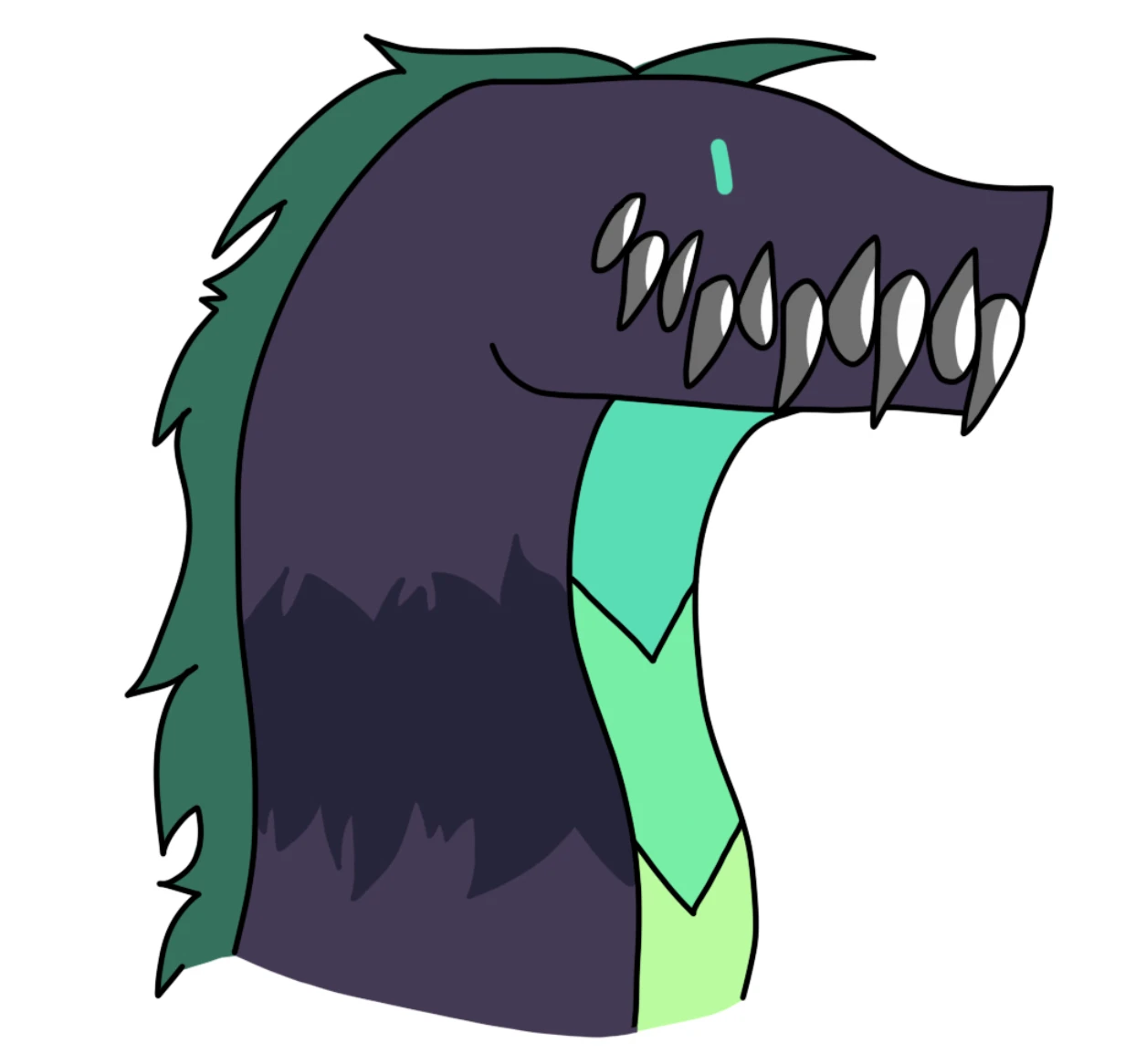 Drawing something every day until I get bored. Day 47: various chompers ...