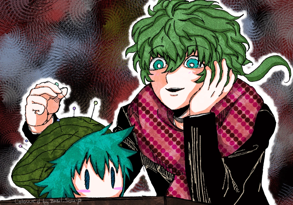 I coloured Nankidai’s Shin CouSHIN sketch. For fun, and because a wheel ...