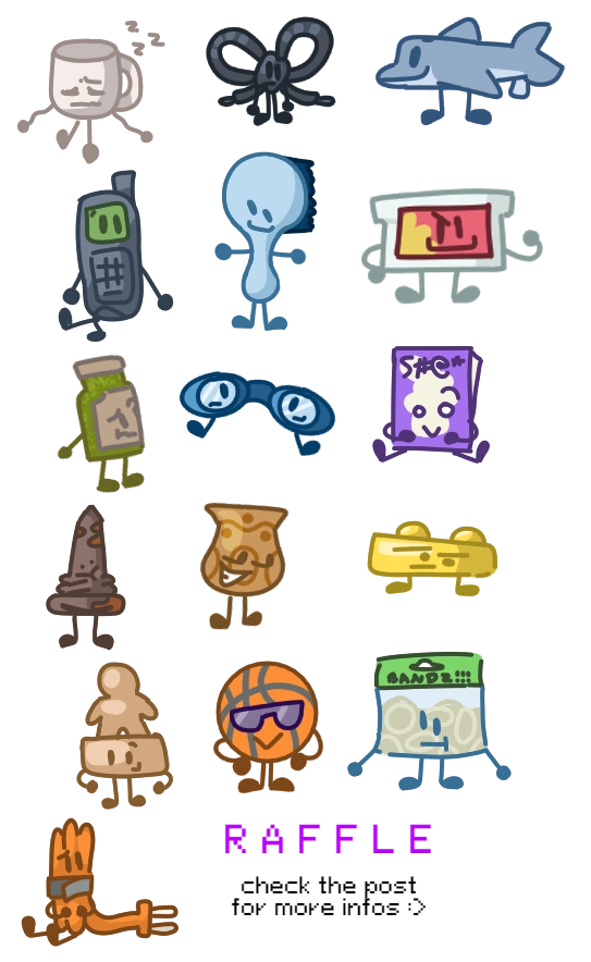 Character raffle! | Fandom