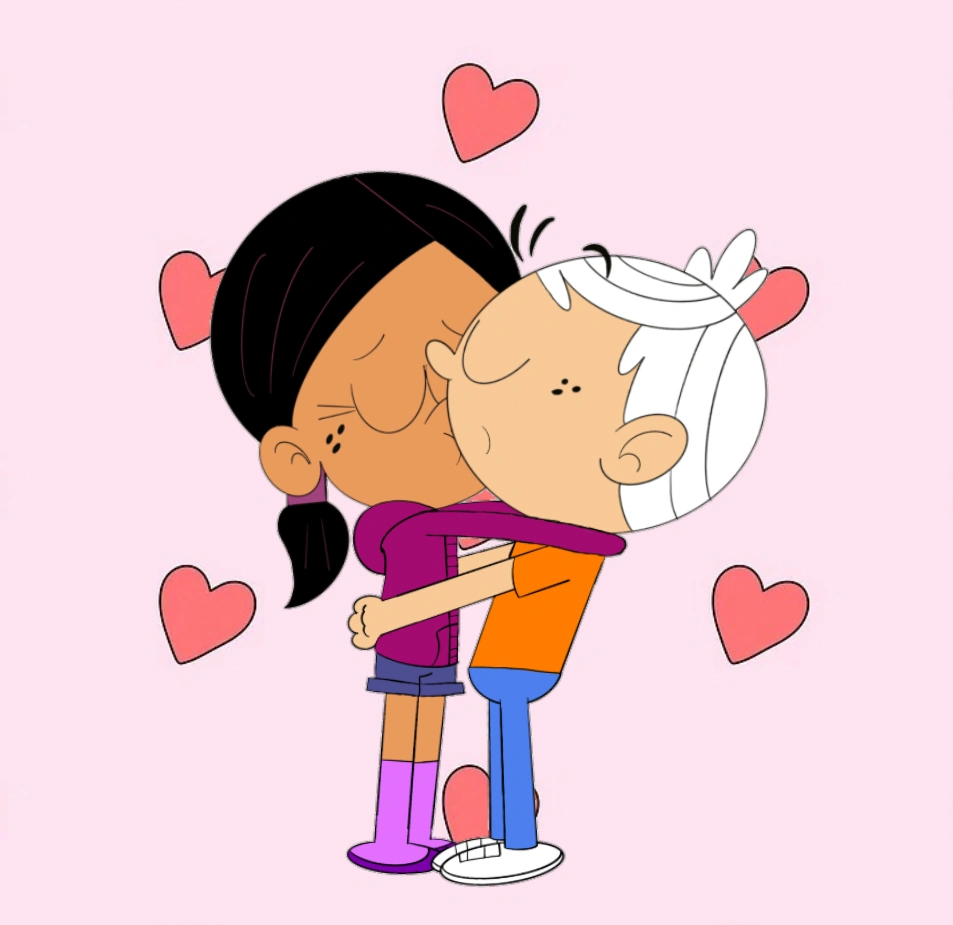 Lincoln Loud and Ronnie Anne Santiago Kiss | Fandom
