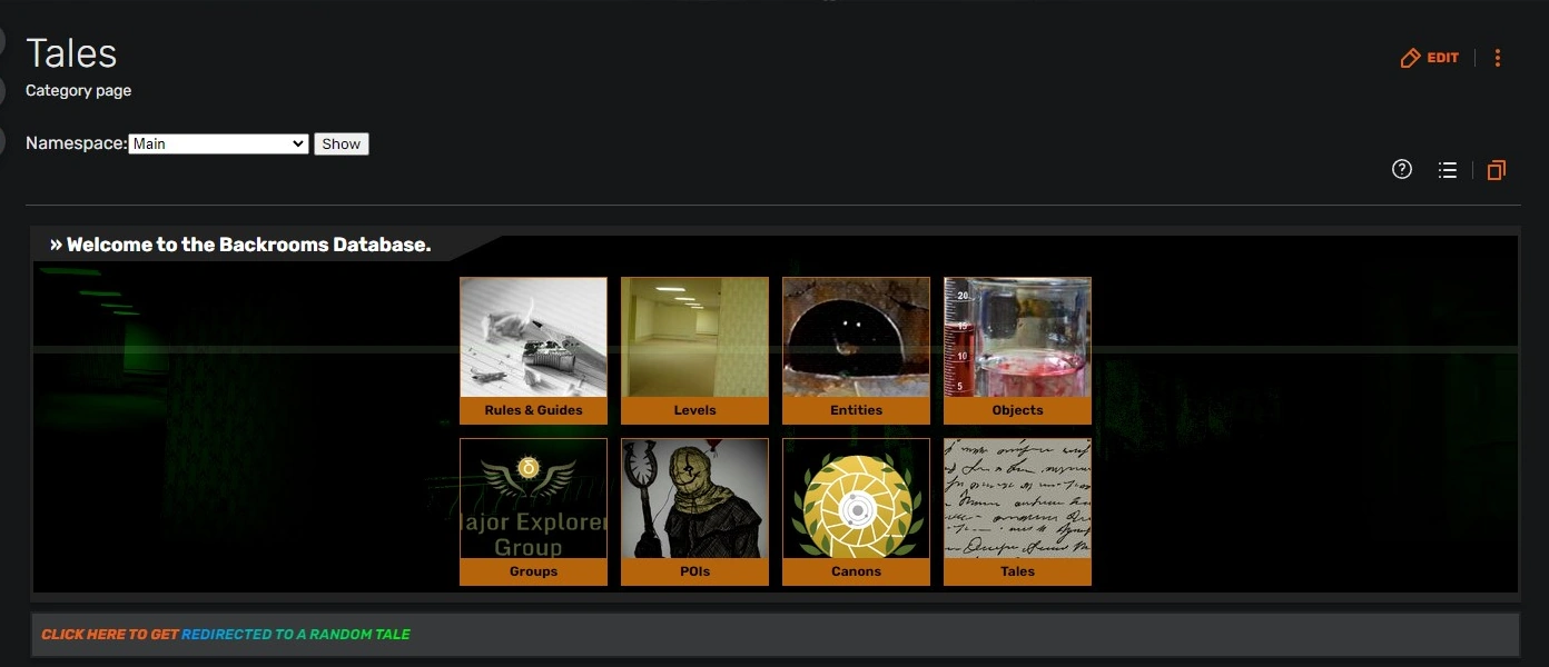 We should remodel the main pages on categories to explain what the ...