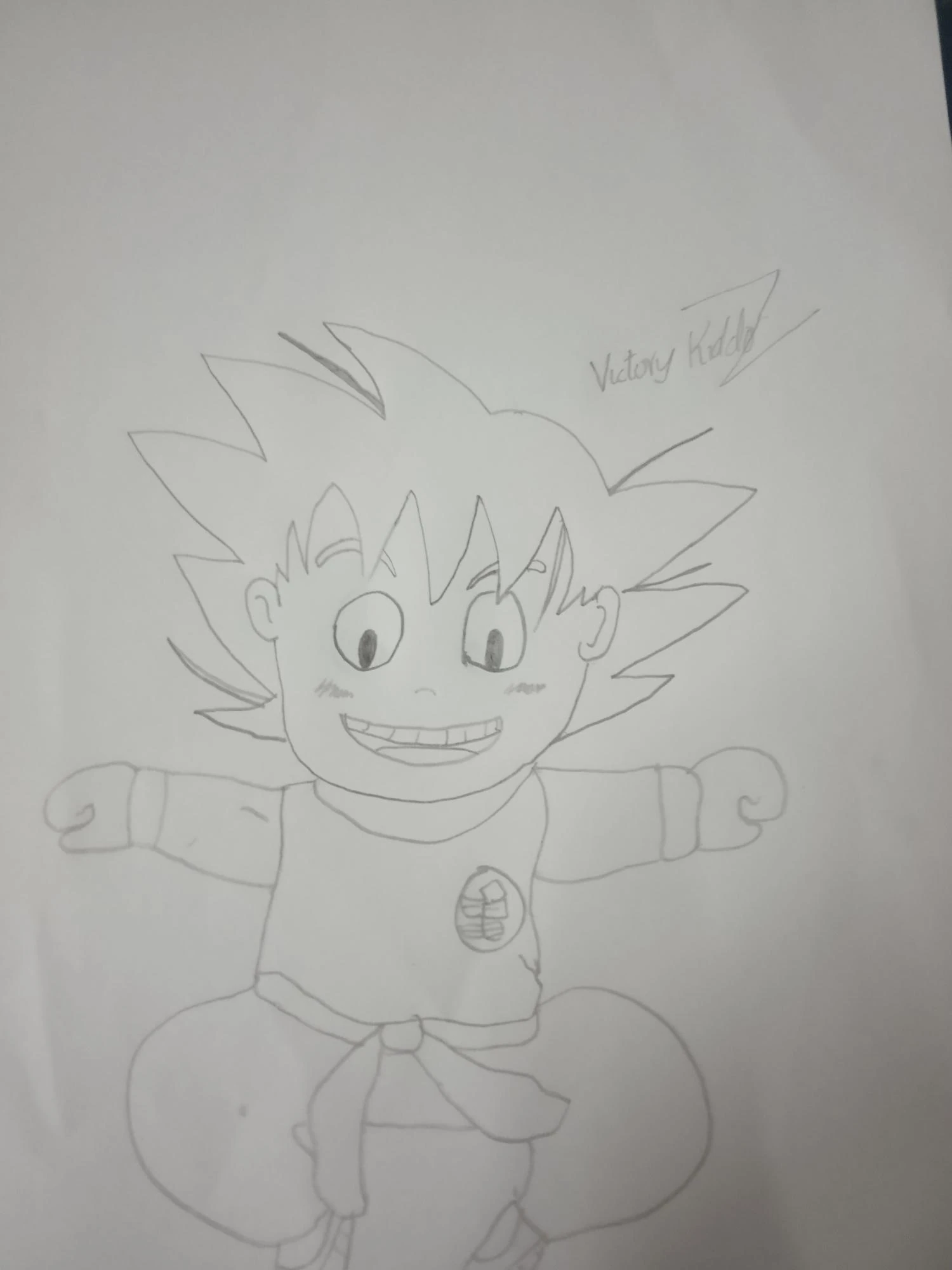Kid Goku Drawing | Fandom