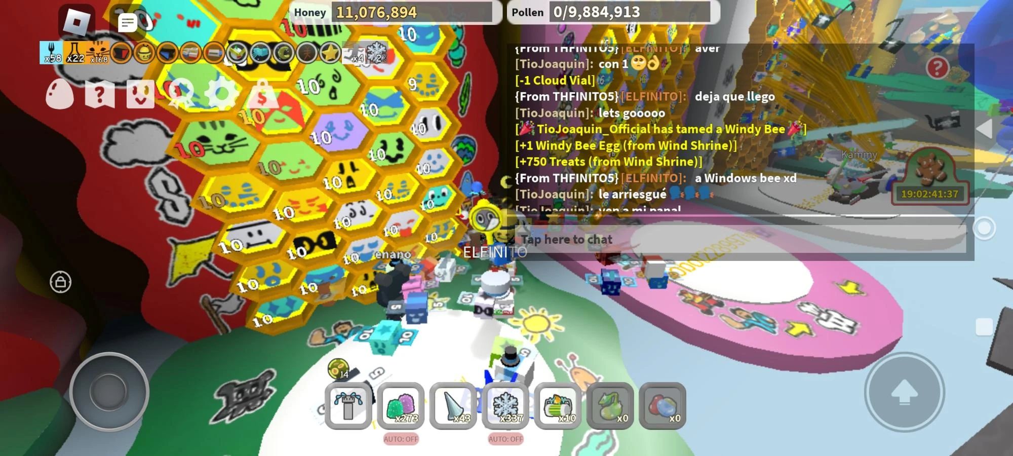 I got windy bee on the third attempt with only 1 cloud vial | Fandom
