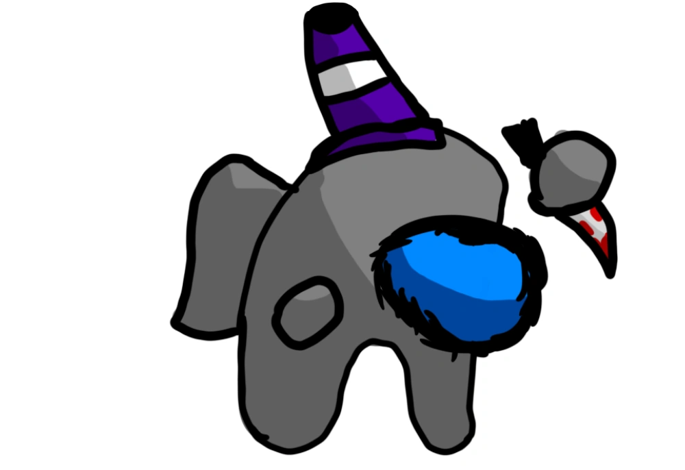 Grey from amogus sussy imposter mod or something | Fandom