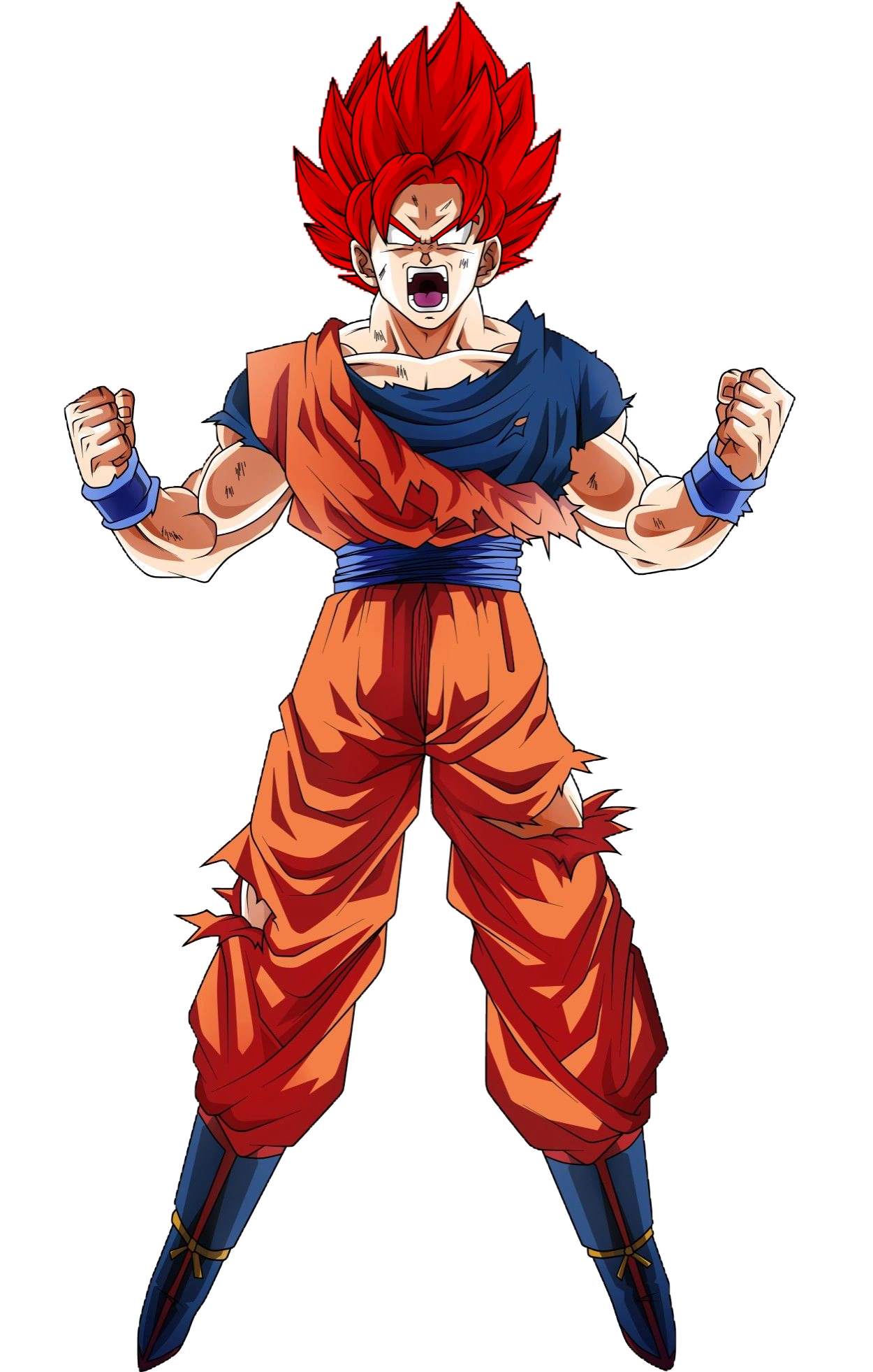 Super Saiyan God Evolution Berserk Goku | Fandom