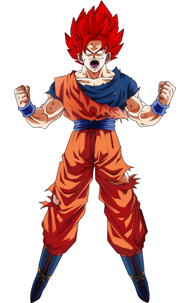 Super Saiyan God Evolution Berserk Goku | Fandom