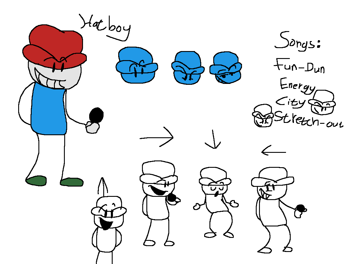 FNF: Ruben's SketchBook Early Concept. [HB] | Fandom