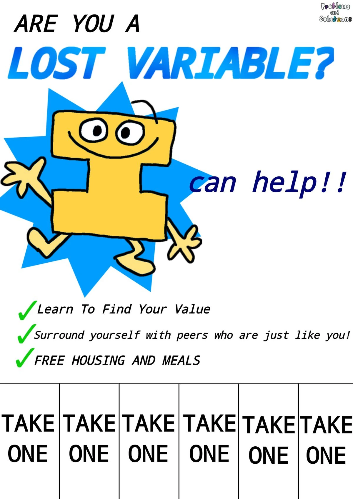 ARE YOU A LOST VARIABLE? | Fandom