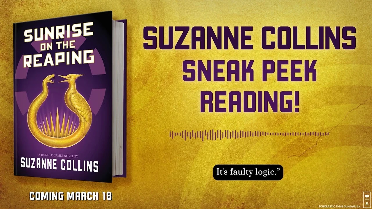 New SOTR excerpt read by Suzanne Collins! | Fandom