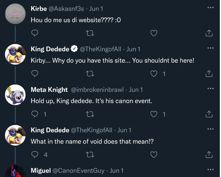 Kirby with twitter? (part 1) | Fandom