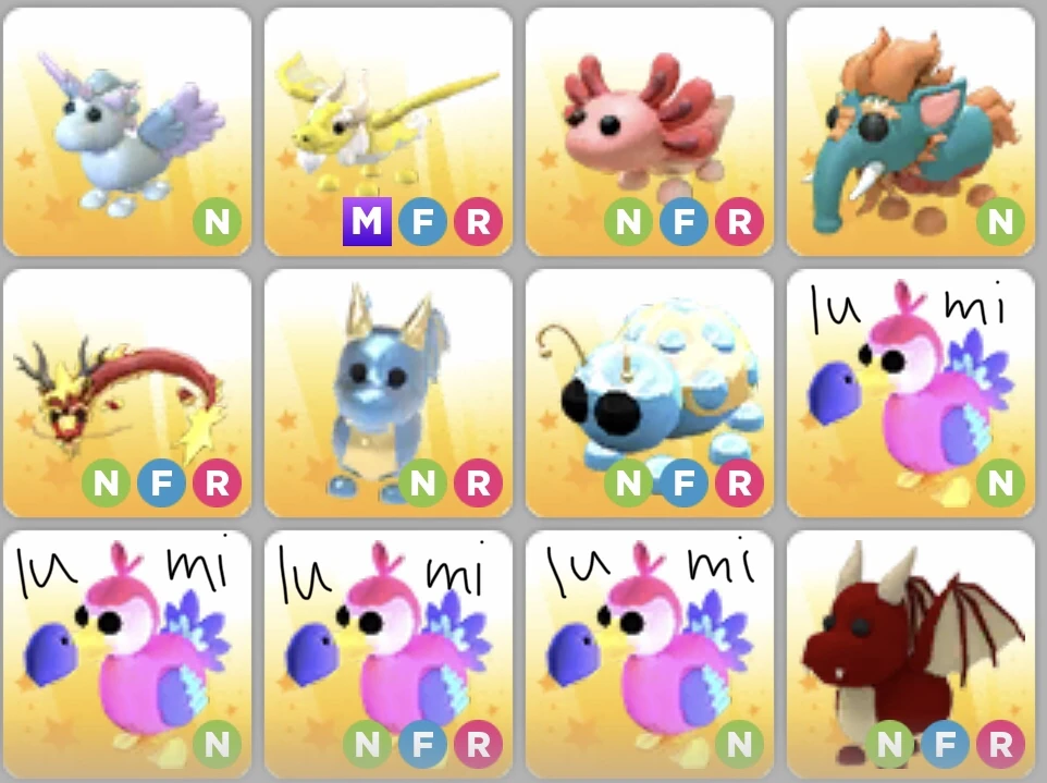 Trading all my neons and megas | Fandom
